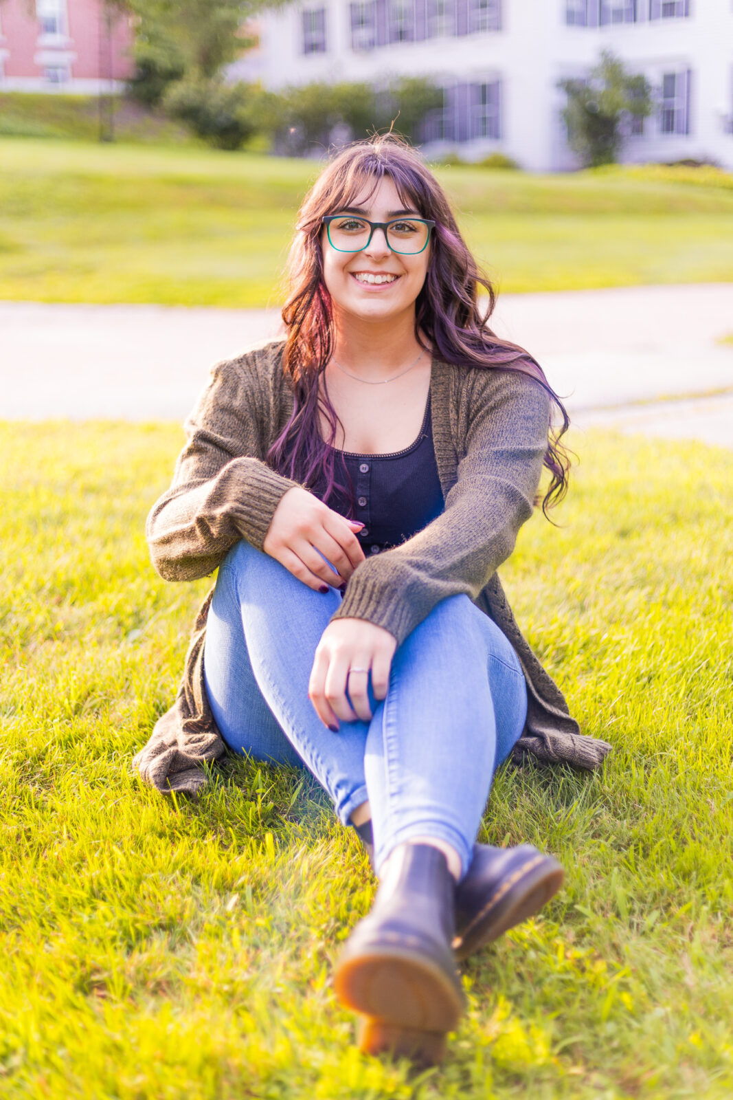 A Golden Hour Senior Session in Plymouth New Hampshire ...